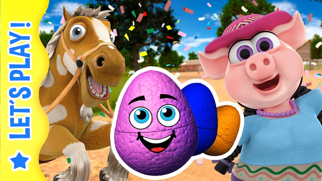 Zenon the Farmer’s Songs Surprise Eggs #3 | Let’s Play - YouTube