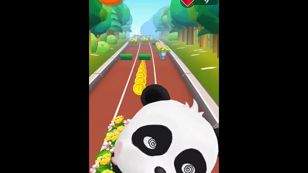 Little Panda Run Gameplay iOS/Android - YouTube