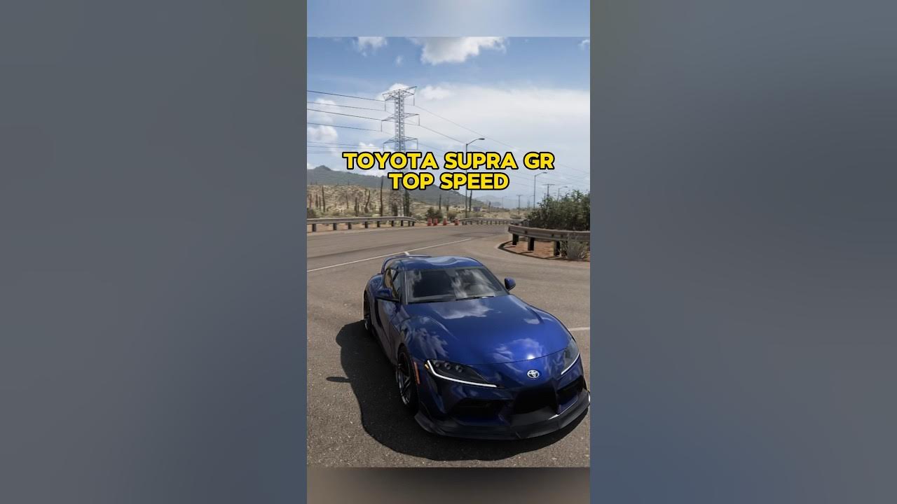 Toyota Supra GR - Forza Horizon 5 #shorts #youtubeshorts - YouTube