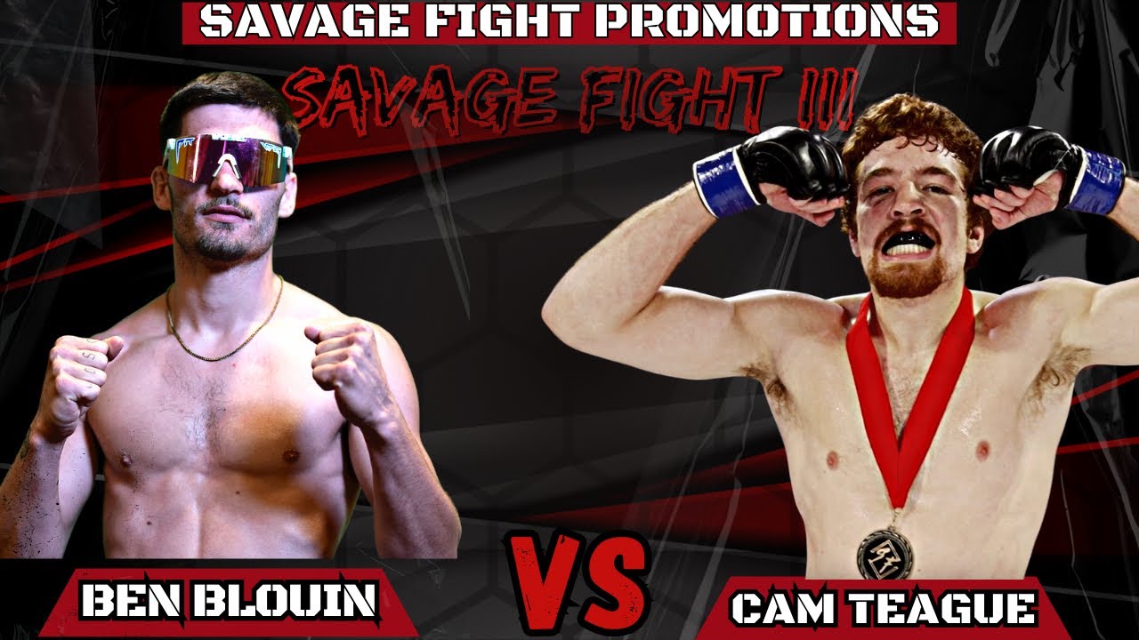 BEN BLOUIN VS CAM TEAGUE FULL FIGHT - YouTube