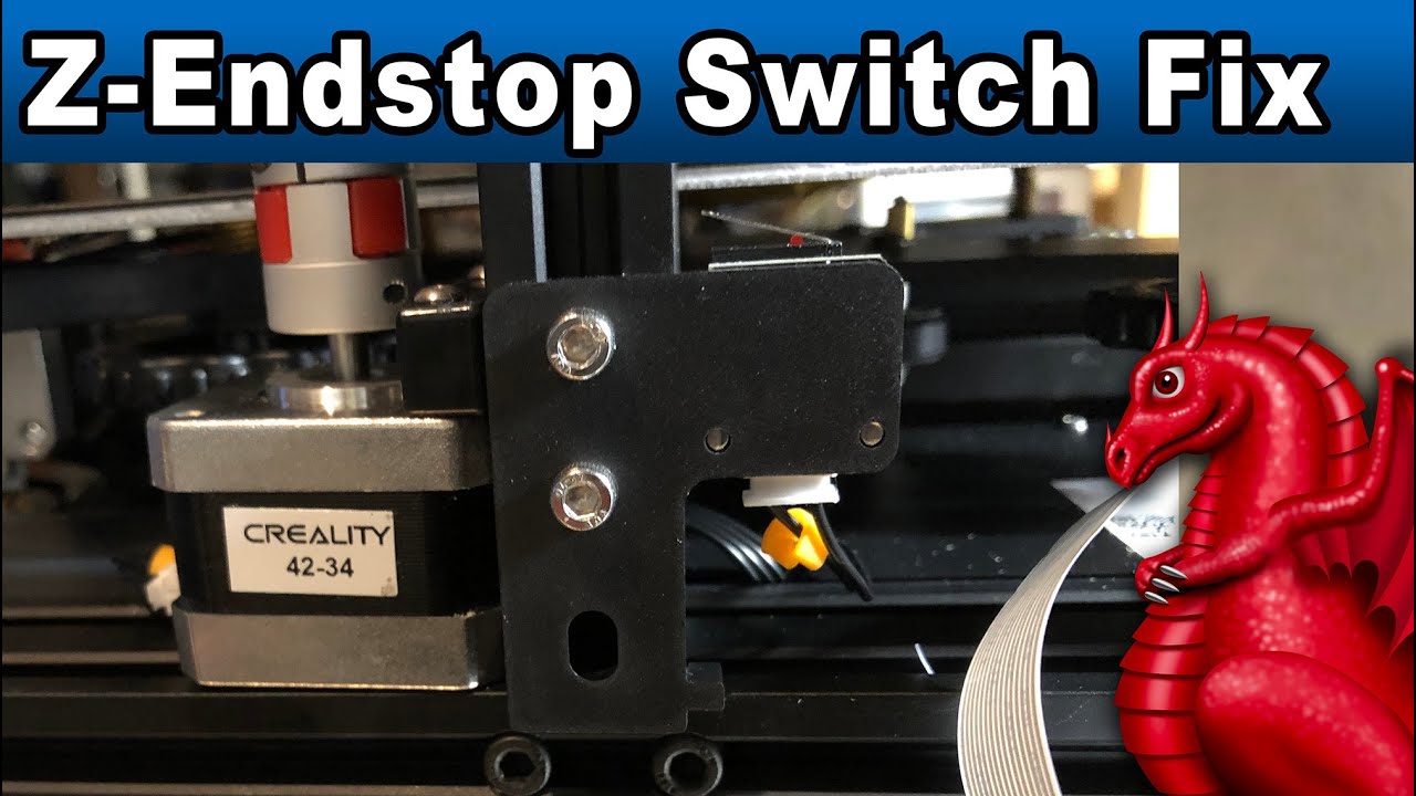 Ender 3 Z Axis Endstop Switch Problem YouTube