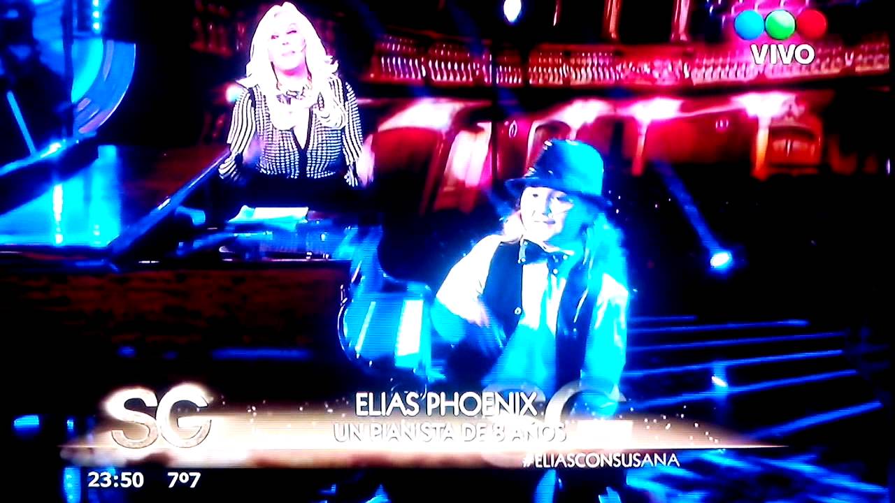 Elias Phoenix con Susana Gimenez - YouTube