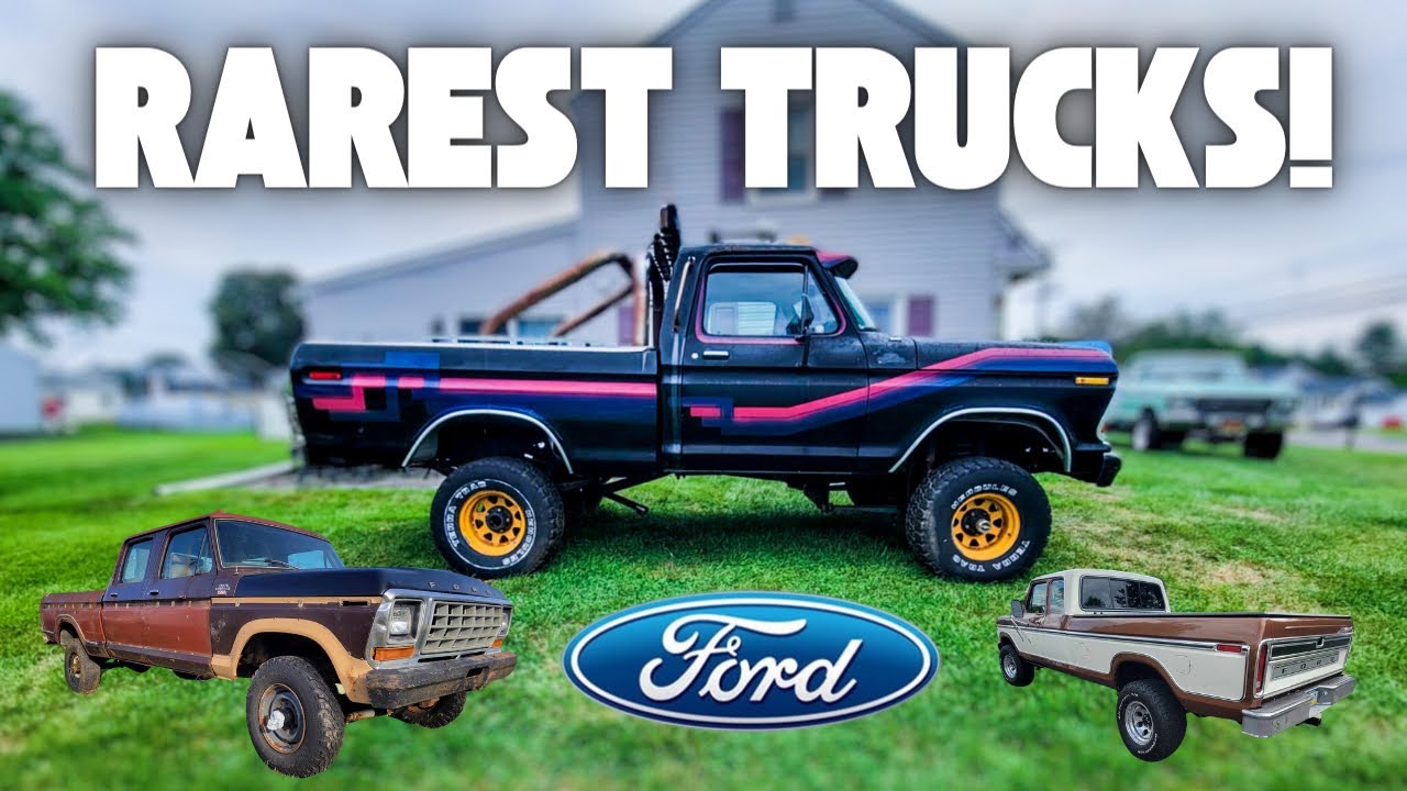 TOP 3 RAREST Dentside Ford Trucks In 1979 YouTube TOP 3 RAREST Dentside Ford Trucks In 1979 YouTube