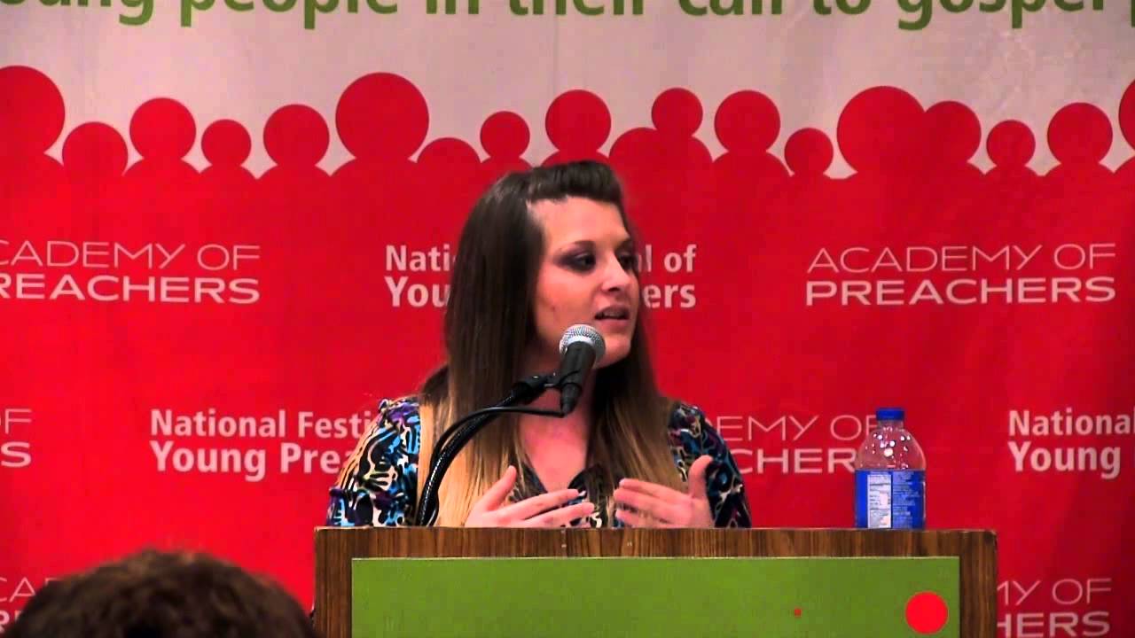 Stephanie Collins, 2014 National Festival of Young Preachers - YouTube