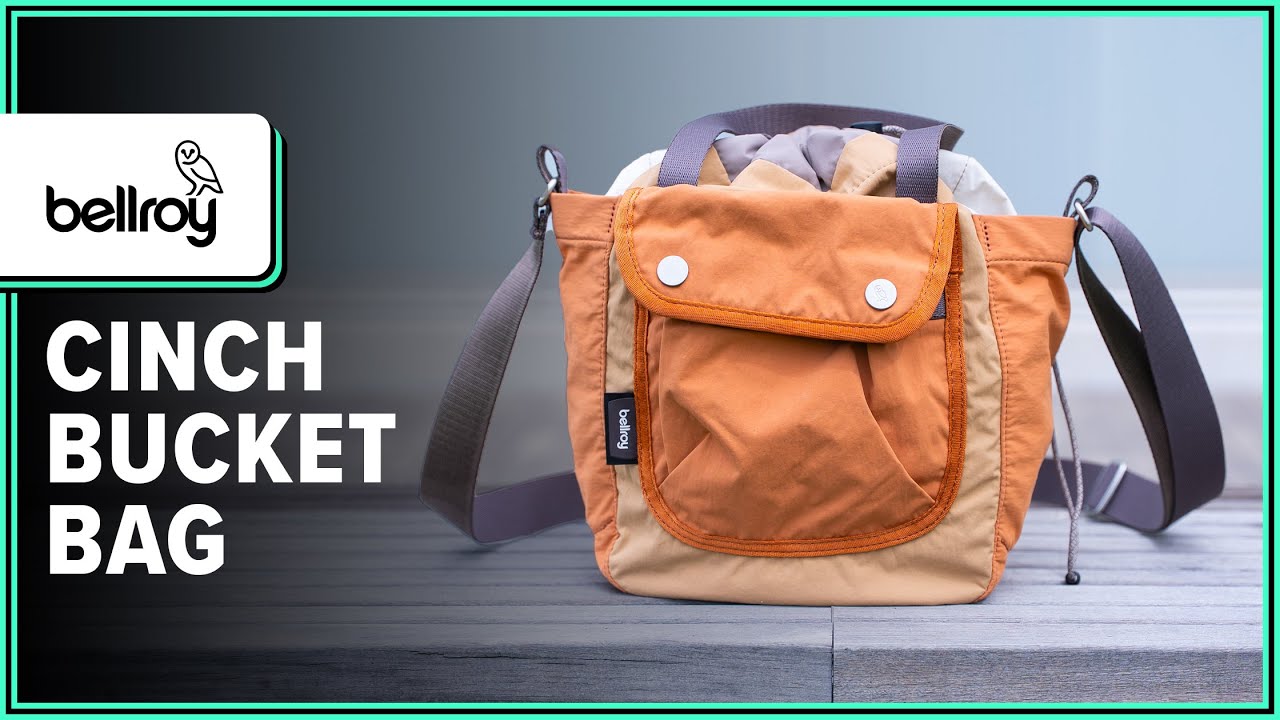 Bellroy Cinch Bucket Bag Review (2 Weeks of Use) - YouTube