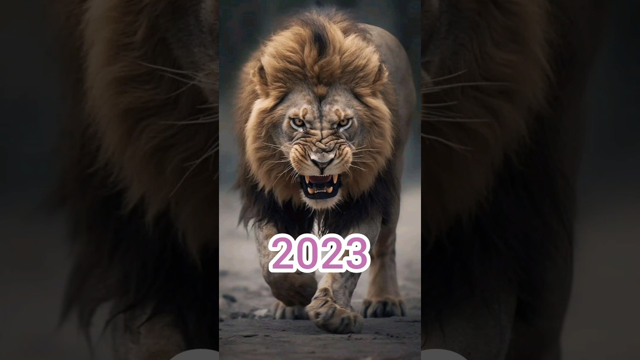 2023 lion 🦁 bv.s 5000 bce Lion 🦁 #viral #shortsfeed #shortvideo # ...