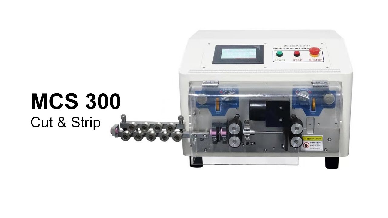 MCS 300: Wire Cutting and Stripping Machine for Single Wire | Korisung ...