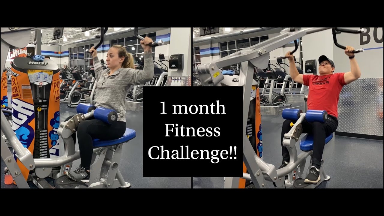 Our 1 Month Fitness Challenge / 2020 Challenge - YouTube