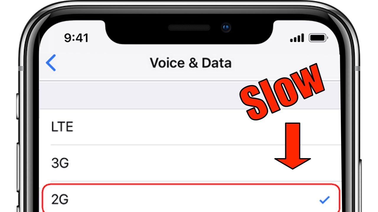Cellular Data Slow On iPhone Fix - YouTube