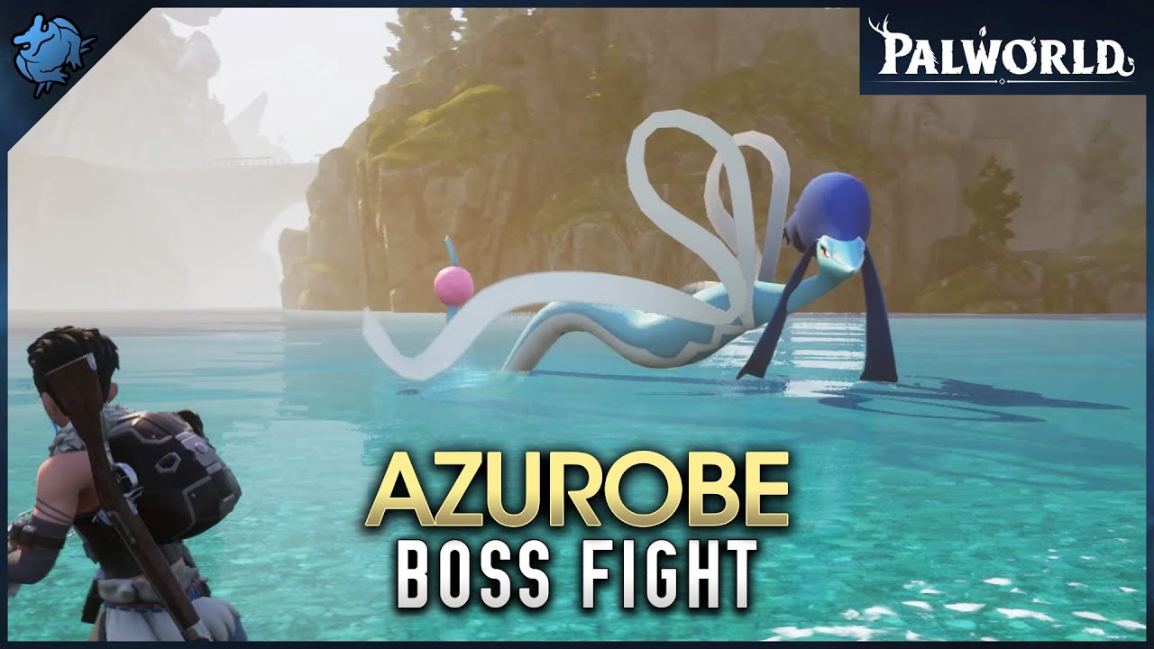 Palworld - Azurobe Boss Fight - YouTube