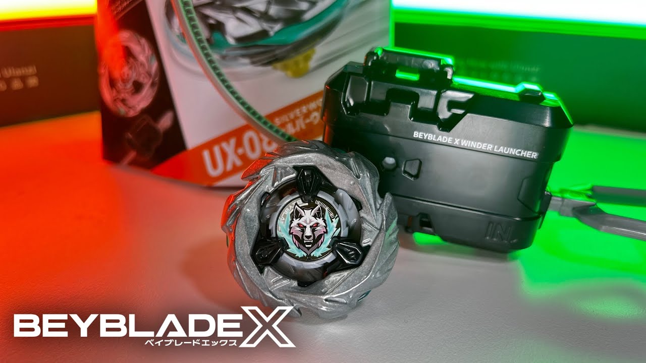 รีวิวเบย์เบลด SILVER WOLF หมาป่าเดียวดาย แอนตี้สายโจมตี! BEYBLADE X UX ...