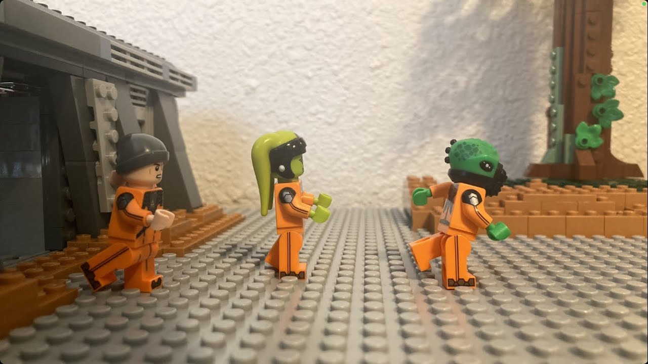 lego star wars the prison escape (lego stop motion) - YouTube