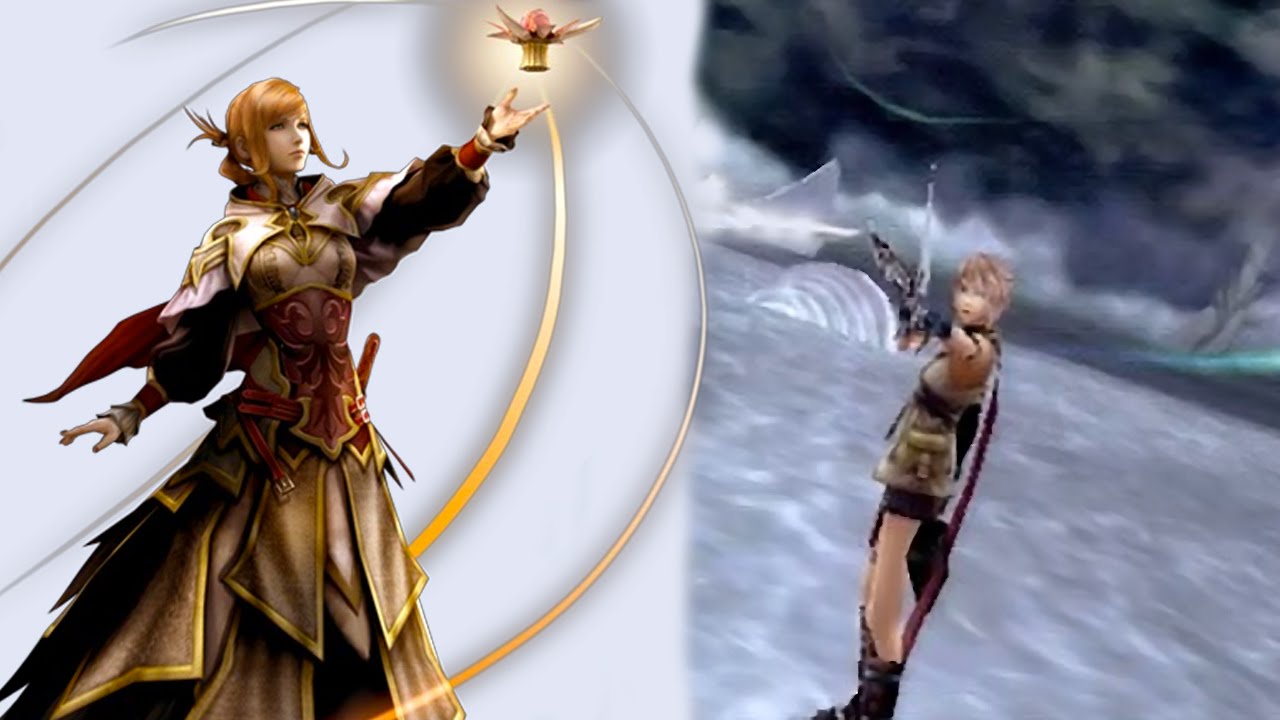 Dissidia 012 - Caetuna (Type-0) vs. Lightning (XIII) - YouTube