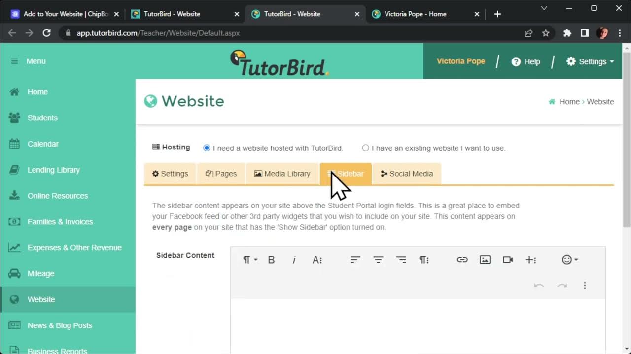 [2024] How to add ChipBot to your TutorBird Website (Beginner's Guide) - YouTube