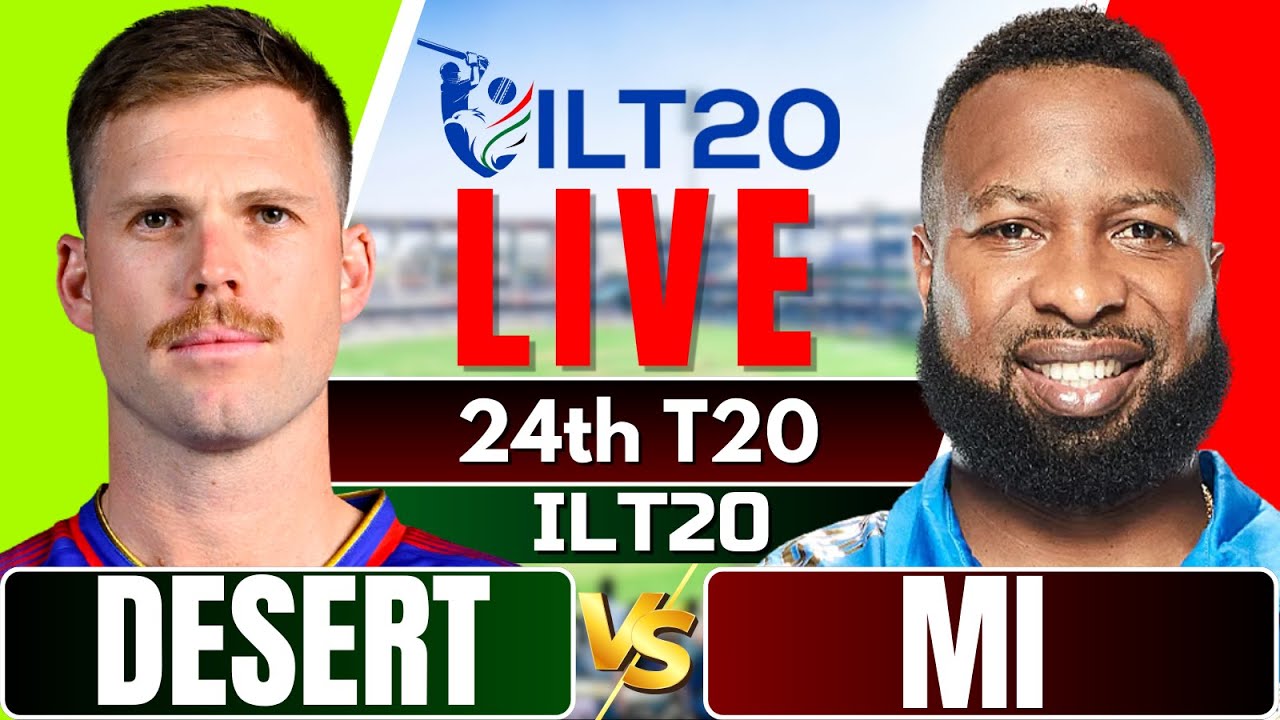 ILT20 Live – Desert Vipers vs MI Emirates Live, 24th T20 | ilt20 live ...