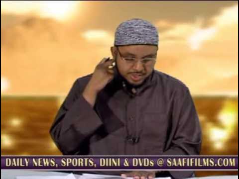 WAAD RIYAATAYE RUNTU WAA MAXAY PART 24 - YouTube