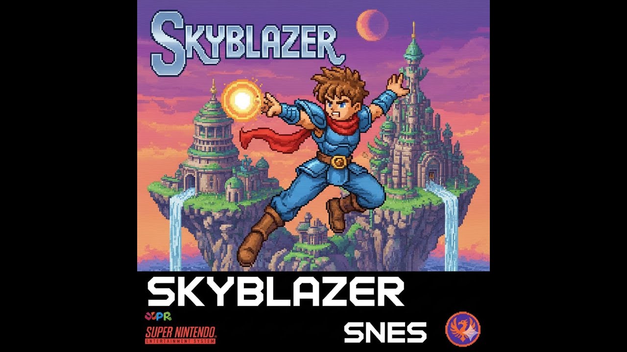 SKYBLAZER (SUPER NINTENDO SNES 1994) - LAIR OF KHARYON - YouTube
