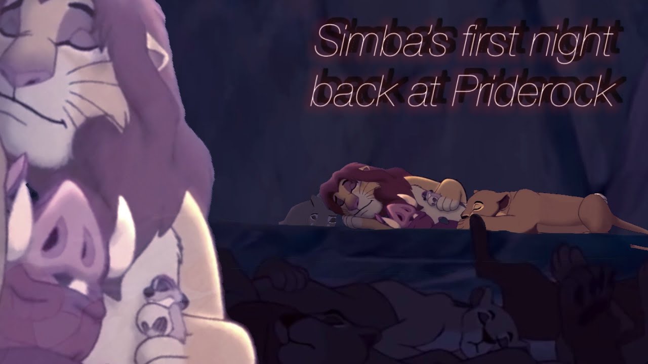What happend in Simba’s First night back at Priderock? Lion king crossover - YouTube