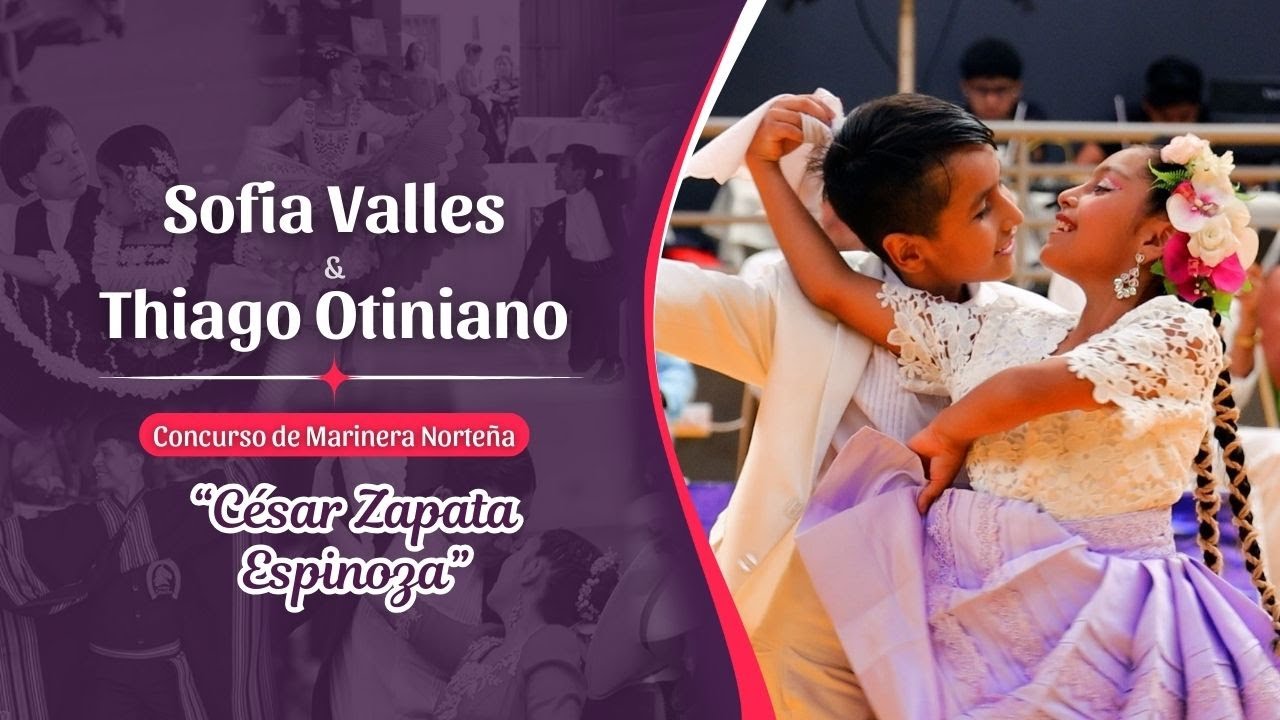 🥁"Señorita Marinera"💃Sofia Valles y Thiago Otiniano 🕺 | Infante Novel Abierto|César Zapata ...