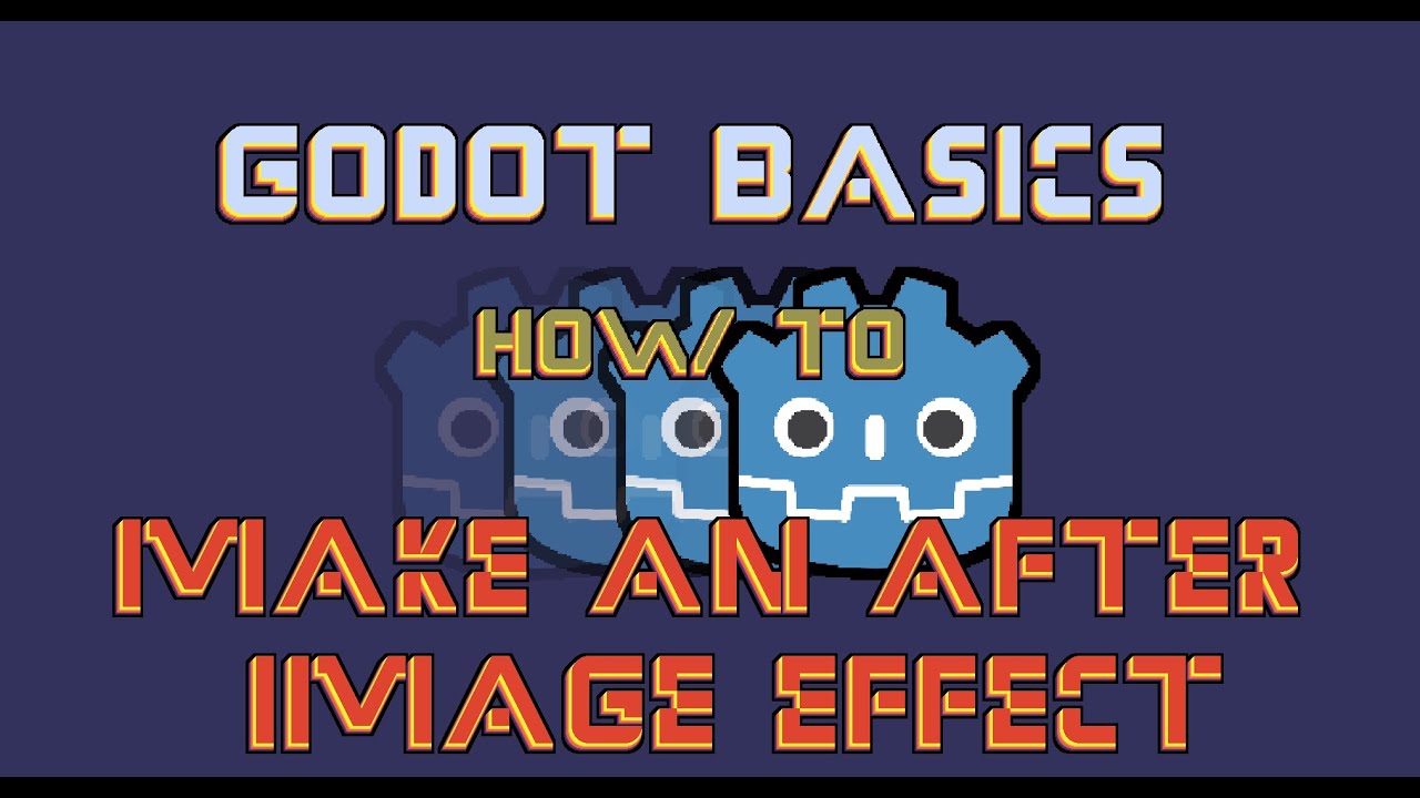 After-image ghost effect in Godot 3.2.3 (2D) - YouTube
