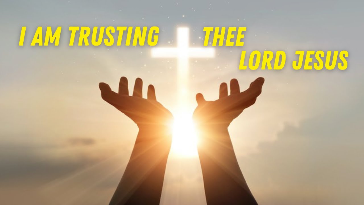 I am Trusting Thee Lord Jesus ft AI - YouTube