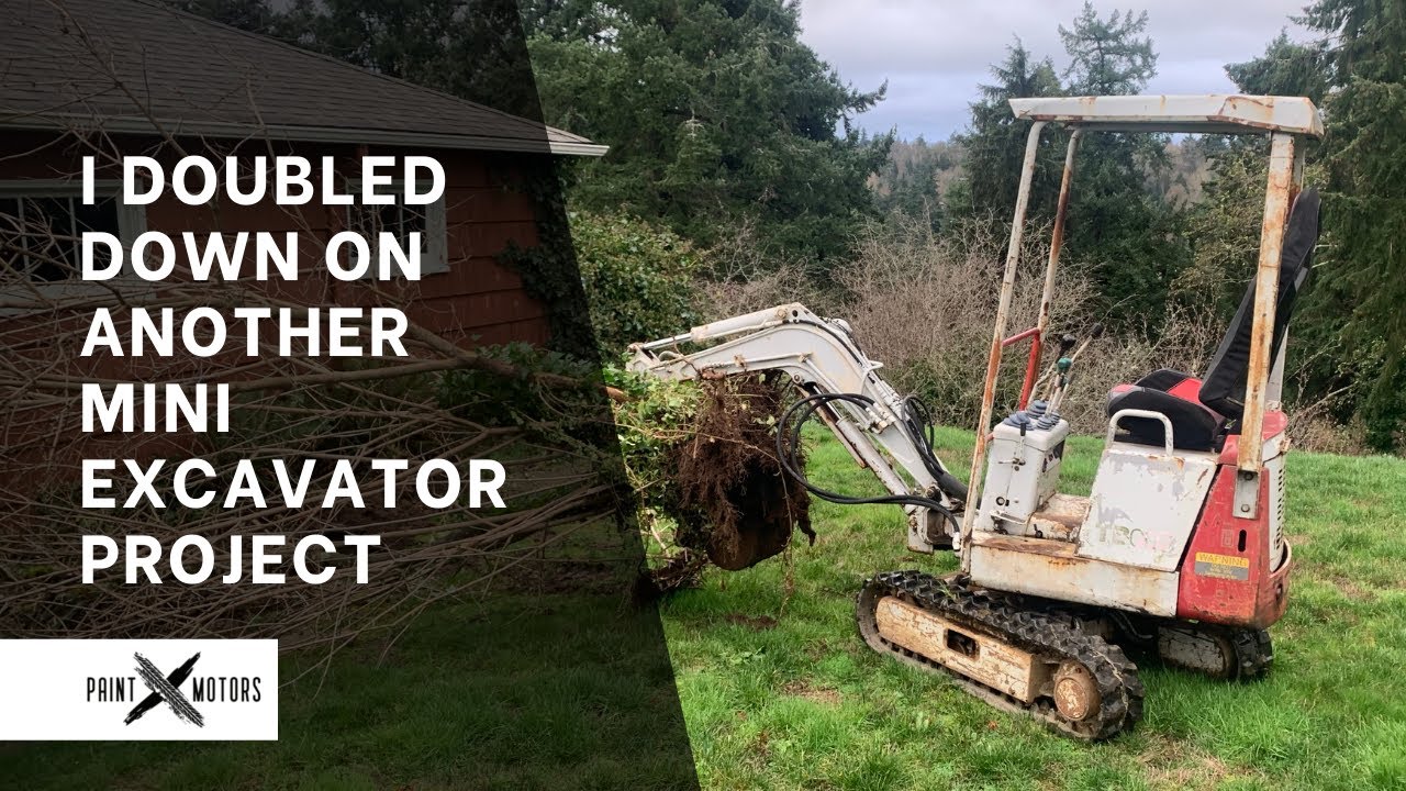 I Doubled Down on Another Mini Excavator Project | Phase One: Intro ...