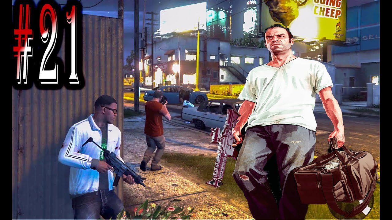 GTA V GAMEPLAY 21 l GTA V HOOD SAFARI | Grand Theft Auto 5 - YouTube