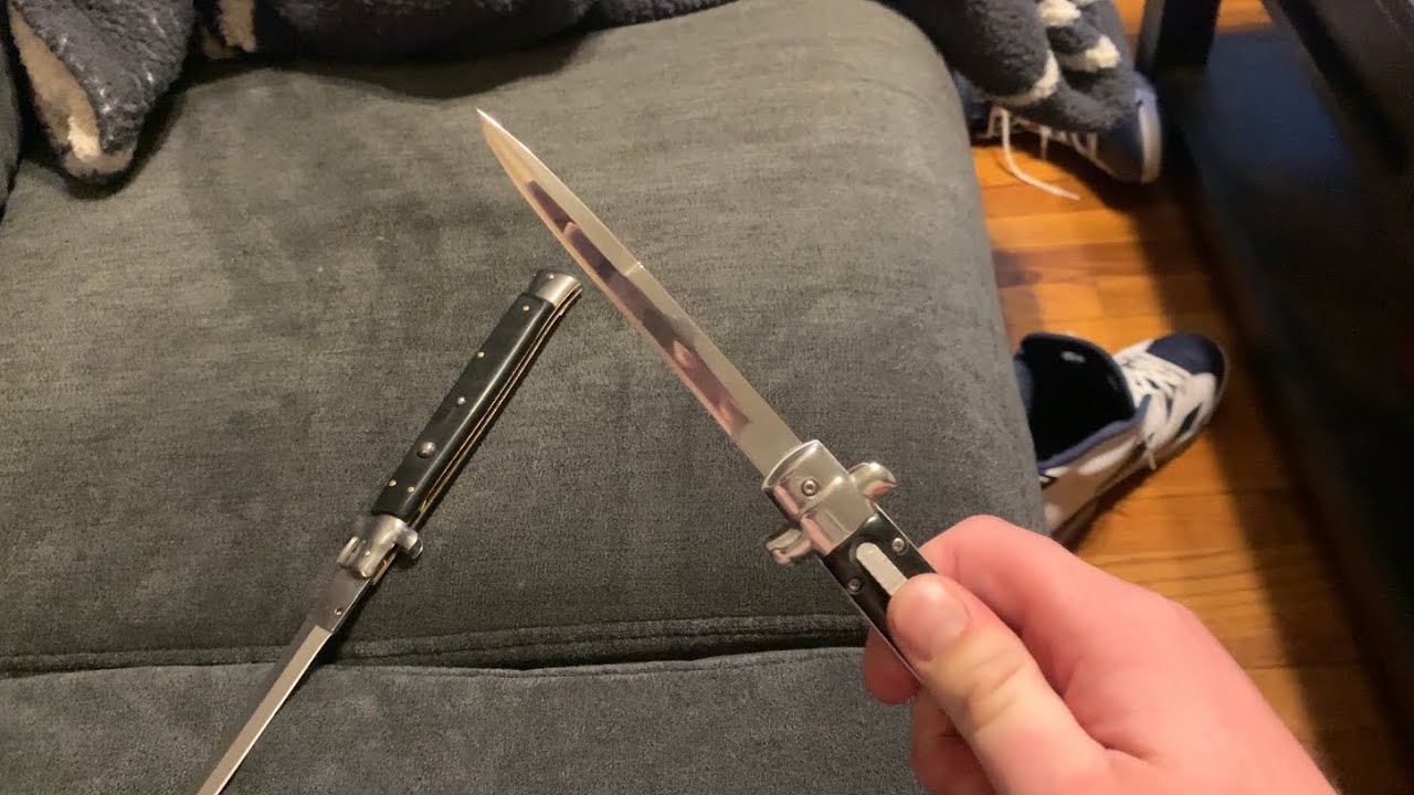 Stiletto Style OTF and Traditional Stiletto Switchblades - YouTube