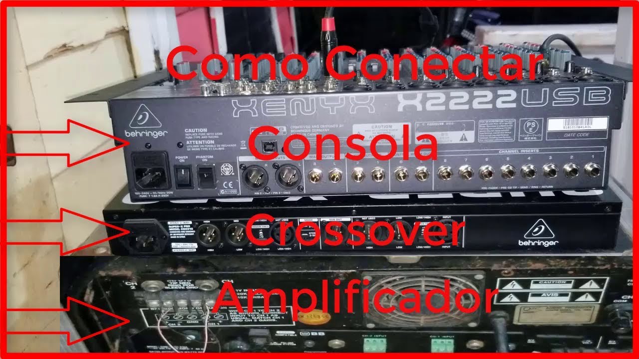 Como Conectar Tu Ecualizador A Un Amplificador De Aud