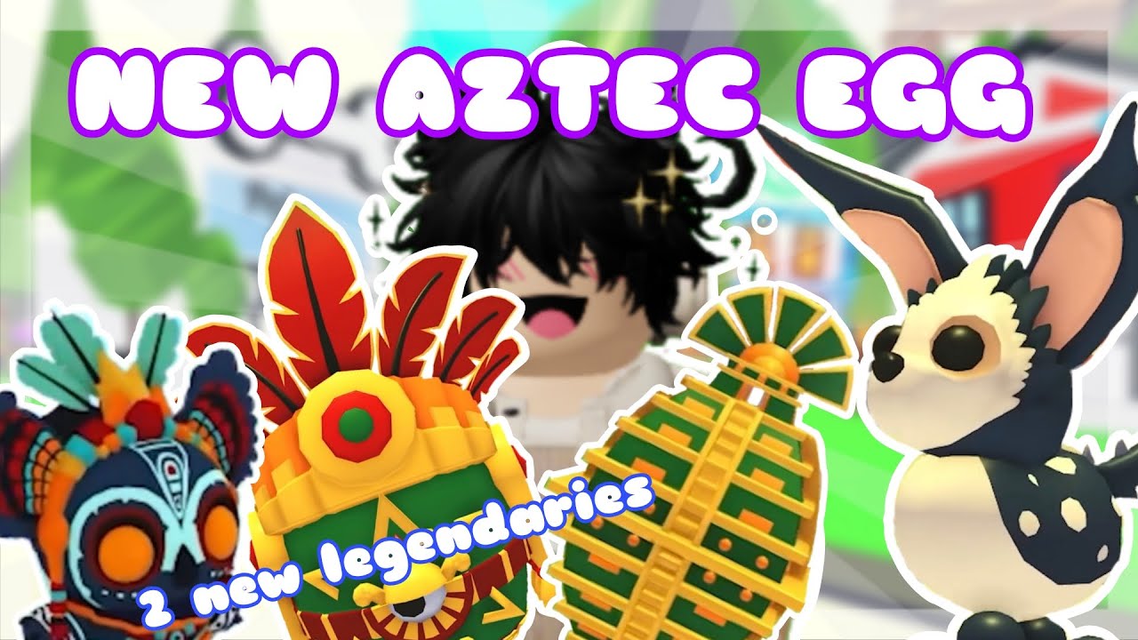HATCHING NEW AZTEC EGGS IN ADOPT ME *WE GOT THE NEW LEGENDARY* - YouTube