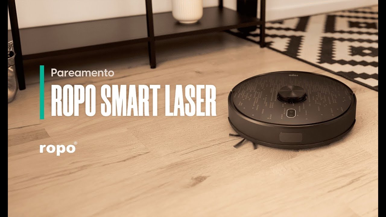 ROPO SMART LASER - ROBÔ ASPIRADOR | PAREAMENTO COM O APP (TUYA) - YouTube