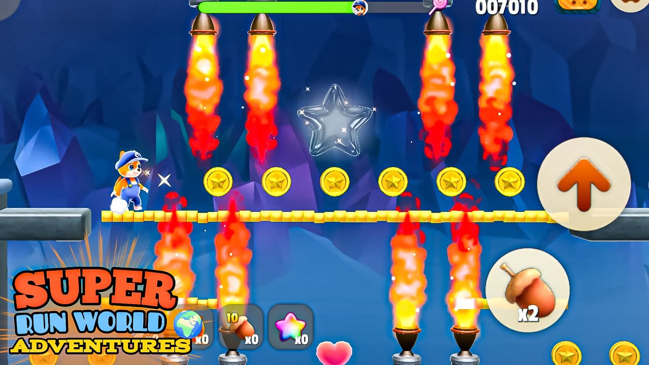 Super Run World Adventures 😎🐿️🌍 | Level 32 to 35 | Fun Rounds Kids Best ...
