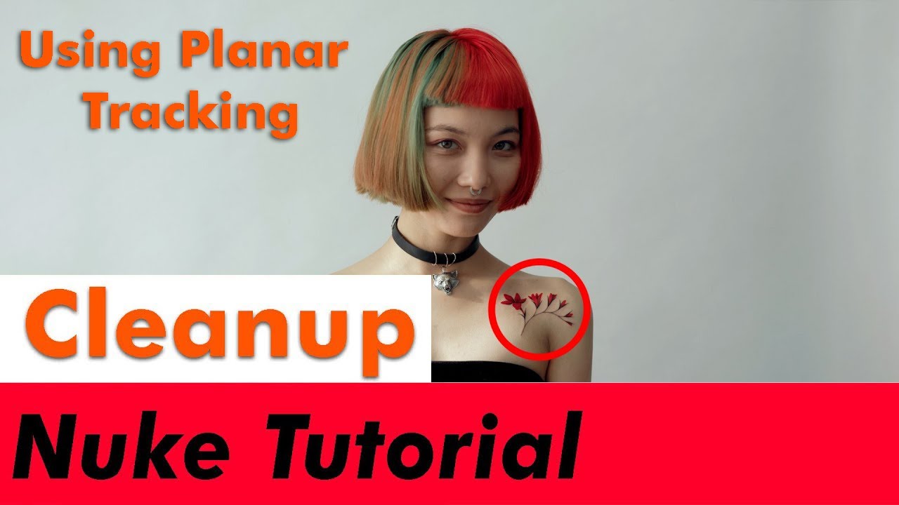 Nuke Cleanup Tutorial Using Planar Tracking Method Youtube