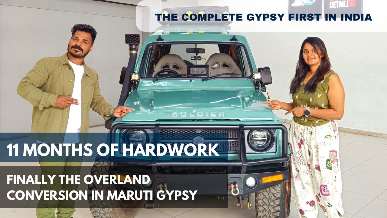THE MISSION SOLDIER ON FLOOR THE COMPLETE MARUTI GYPSY FIRST IN INDIA ...