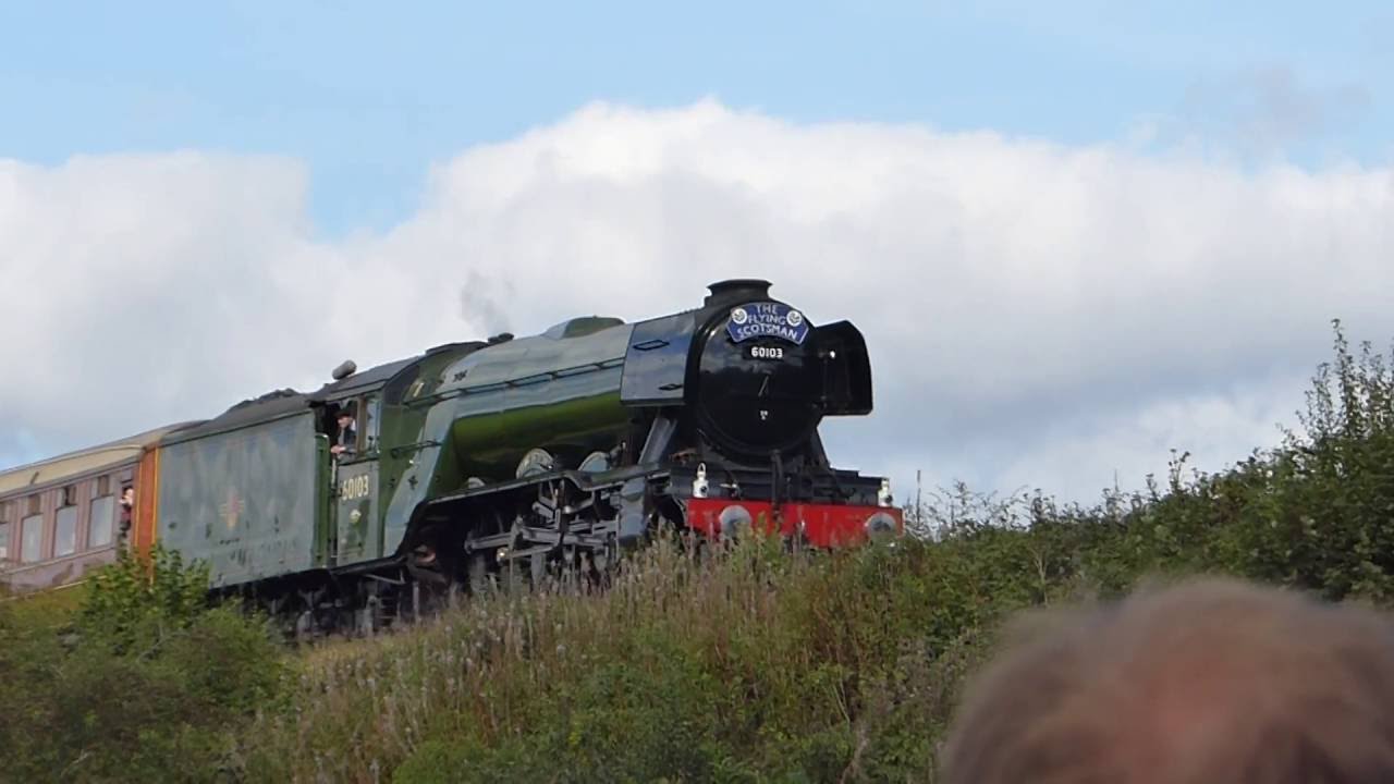 Flying Scotsman Steam Train - Severn Valley Railway - Pacific Power ...