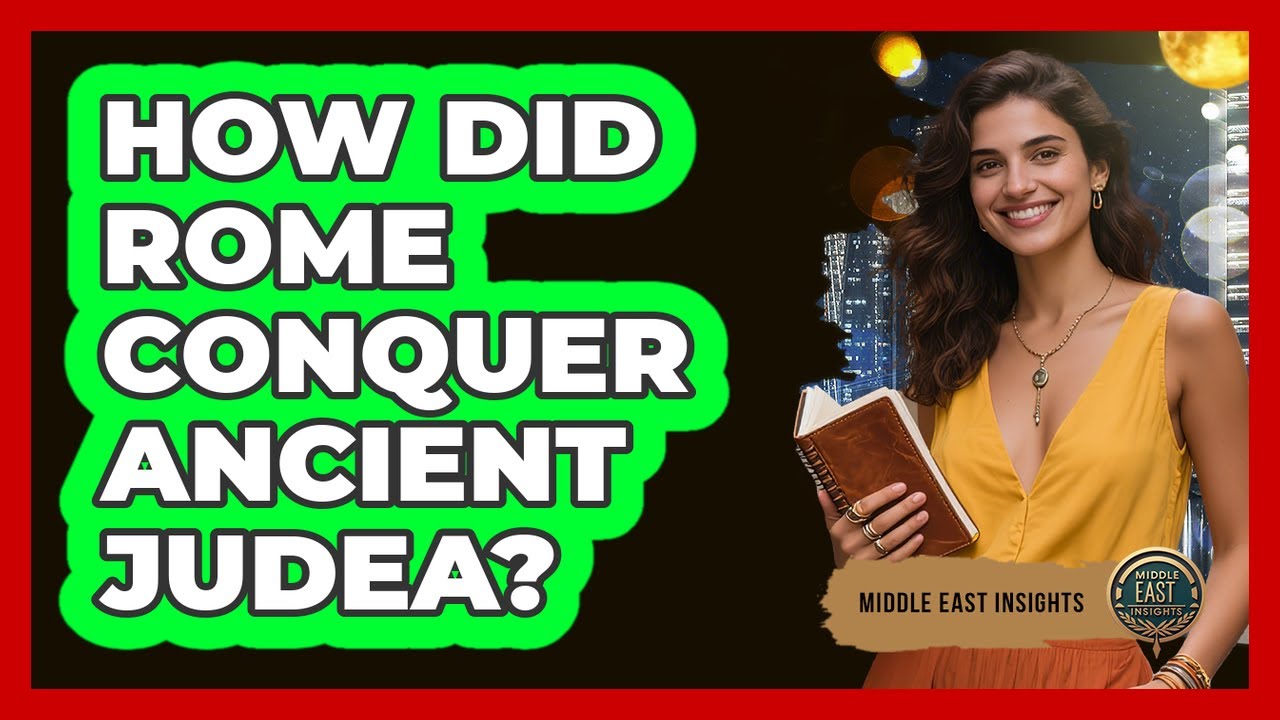 How Did Rome Conquer Ancient Judea? - Middle East Insights - YouTube