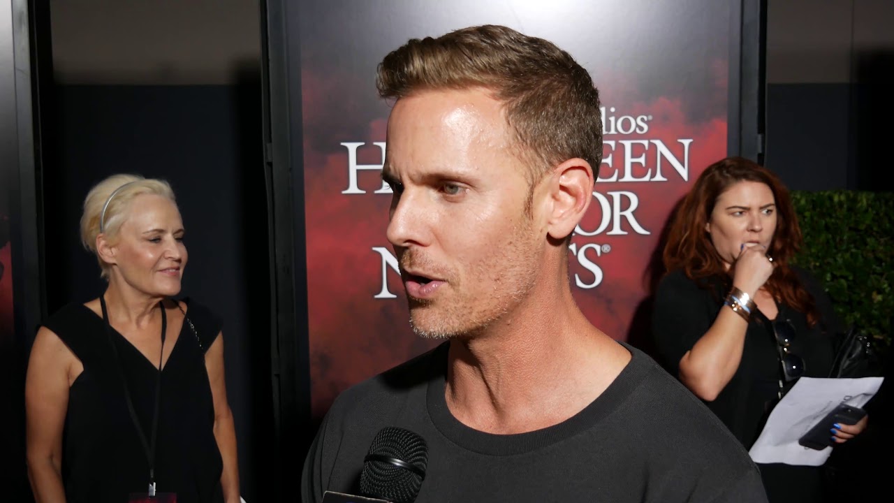 Christopher Landon Director of Happy Death Day at Universal Halloween ...