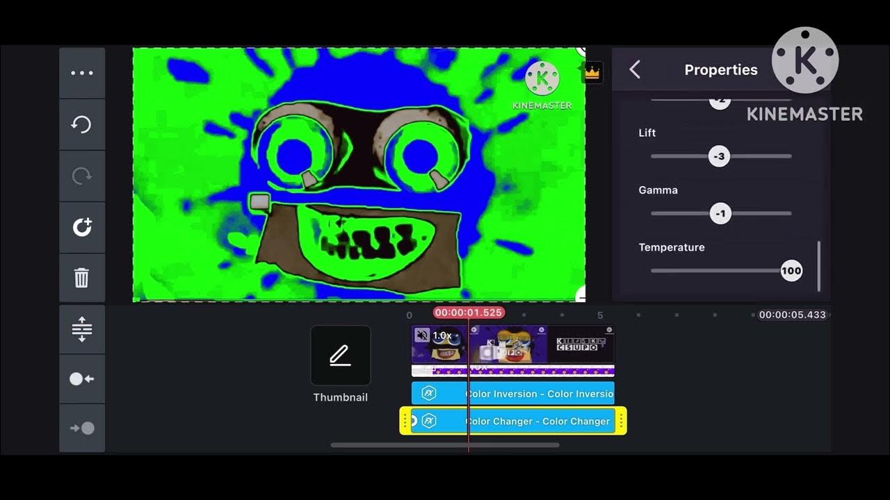 How to make Autovocoding Gradient Map on Kinemaster - YouTube