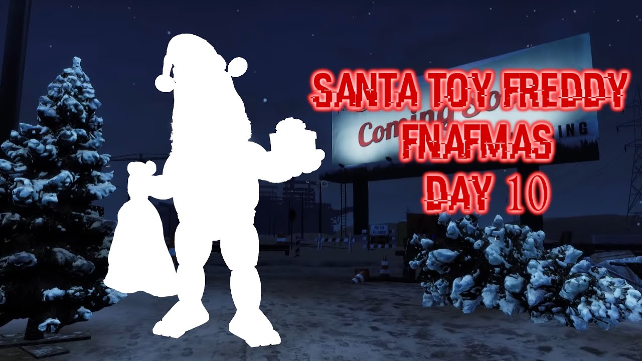 [FNAF/Speed Edit] Santa Toy Freddy (FNAFmas Day 10) - YouTube