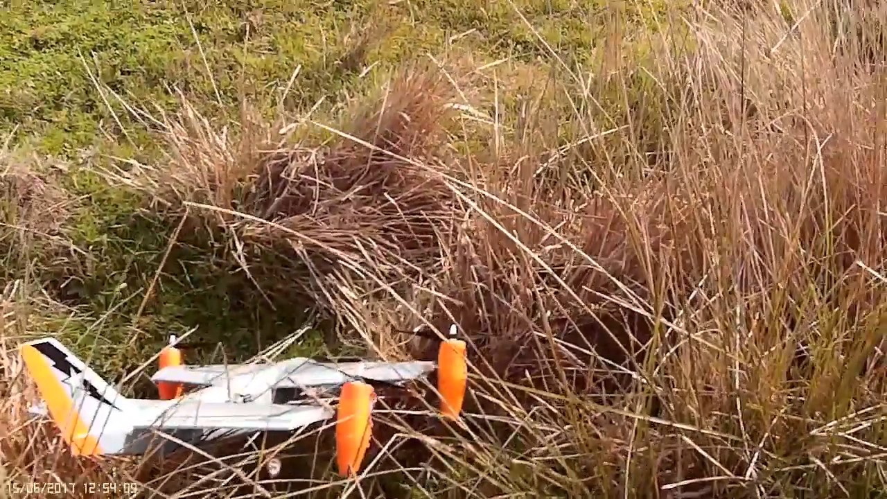 V-Hawk X4 : Second Flight - YouTube