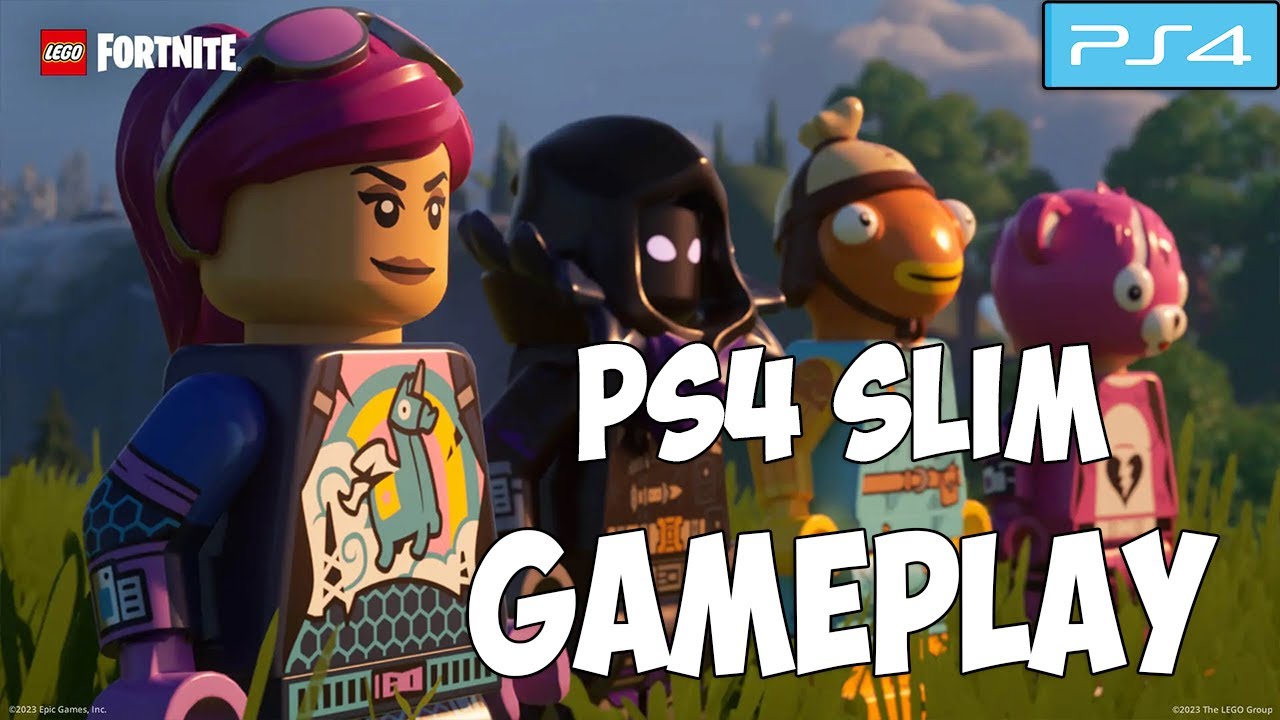 LEGO Fortnite PS4 Slim Gameplay Fortnite Chapter 5: LEGO - YouTube