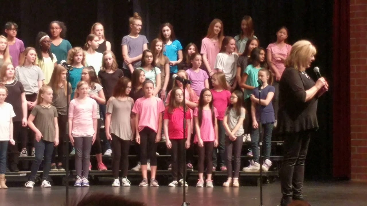 Maize South Middle School 2018 Spring Program 1 - YouTube