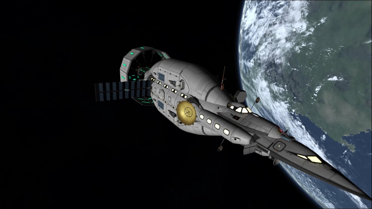 KSP Second Fall of Kerbin: The Crash - YouTube