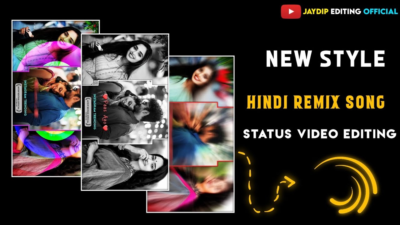 🔥New Style Video Editing | New Effect Video Editing | Hindi Old Remix ...