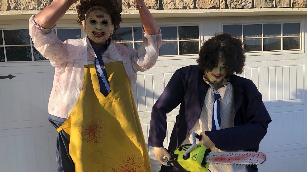 Leatherface killing mask & leatherface pretty woman! | spirit Halloween ...