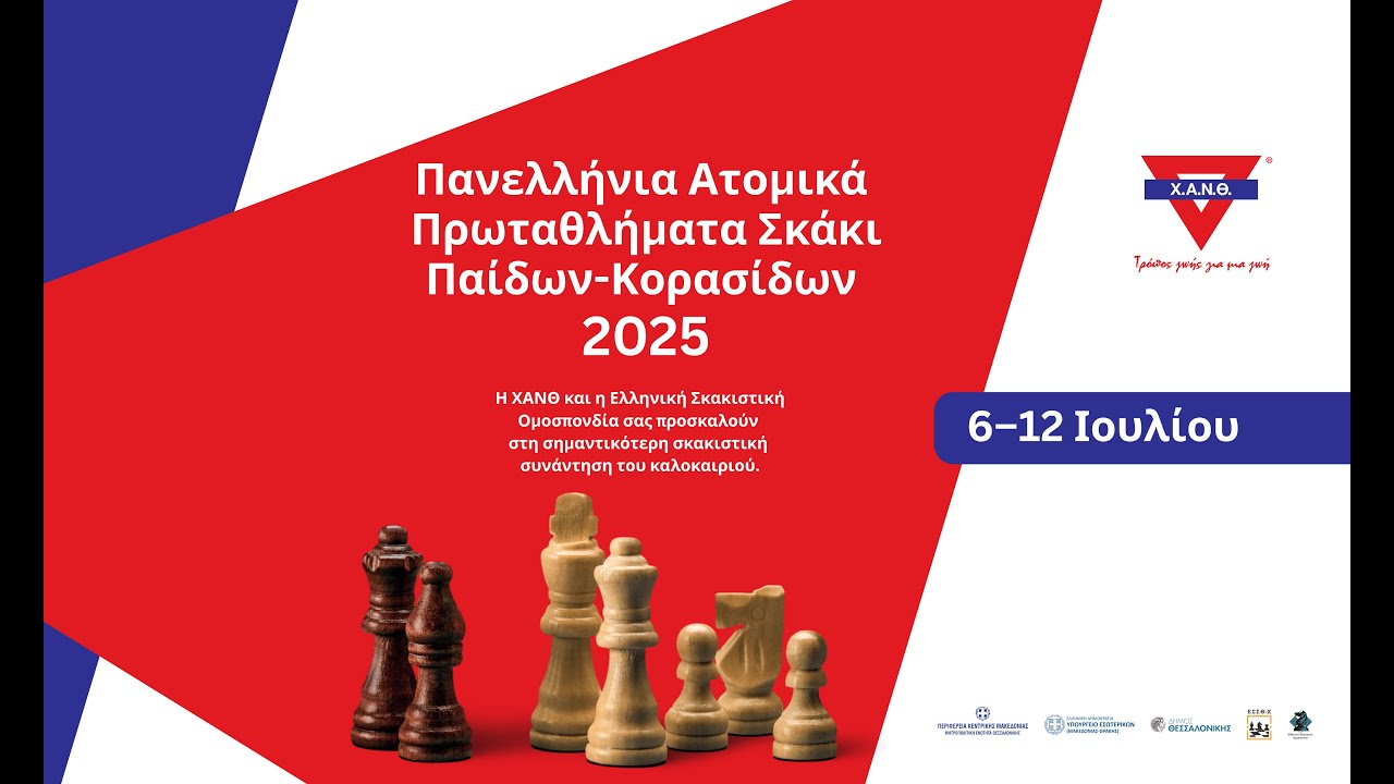 1ος Γύρος - Πανελλήνια Νεανικά Πρωταθλήματα 2025 - YouTube