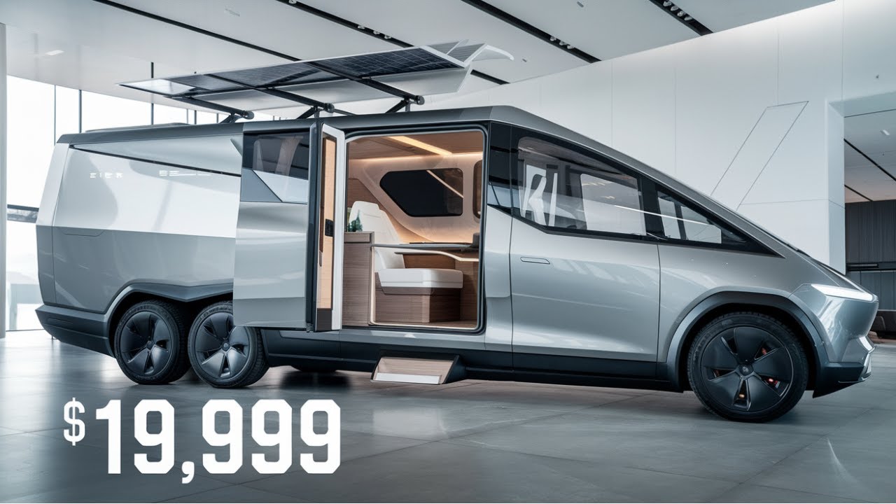 Tesla’s $20,000 Motorhome: 400-Mile Range, Solar Power, and Self ...