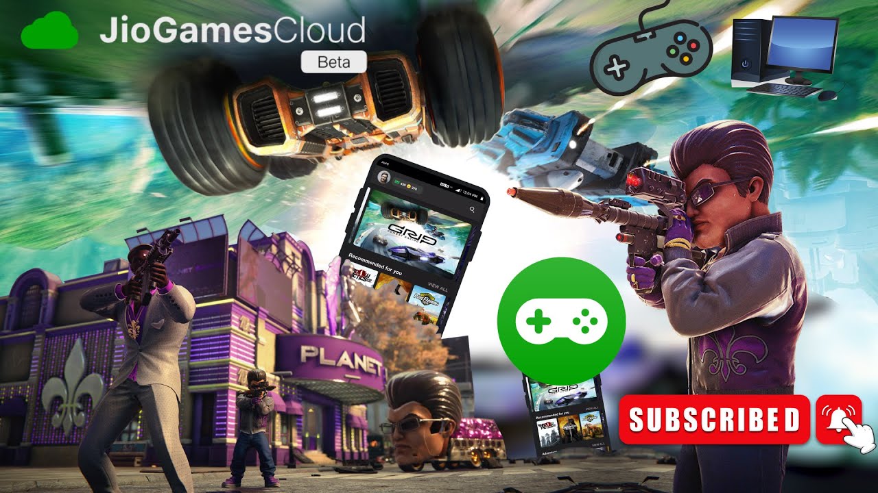 GAMEPLAY TEST JIO GAMES CLOUD BETA ON WAB AND MOBILE - YouTube