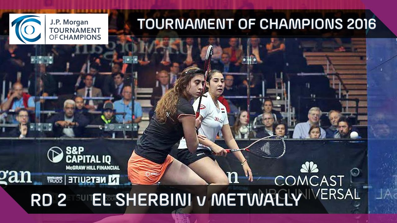 Squash: Tournament of Champions 2016 - Women's Rd 2 Highlights: El ...
