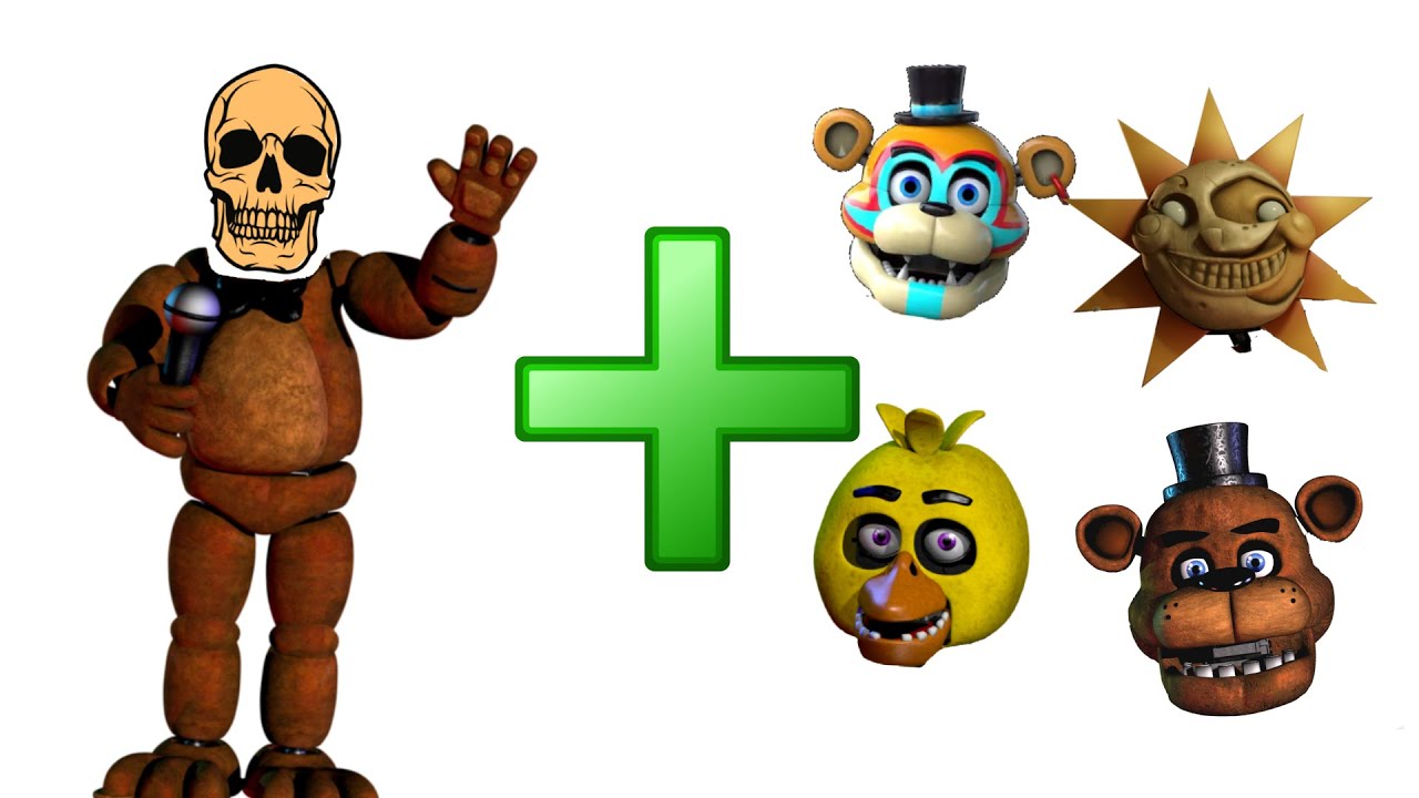 Freddy + 4 FnaF Masks = ???...FNAF animation #4 - YouTube